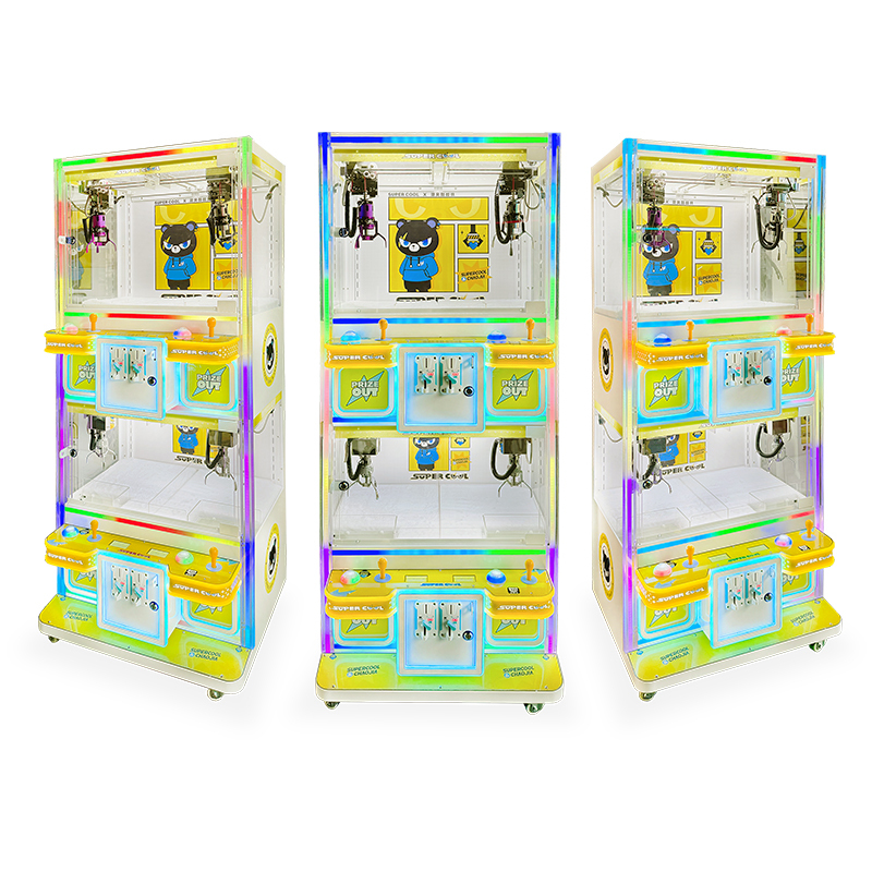 COOL BEAR LUXURY 4-PLAYER MINI CLAW MACHINE (FOURTH GENERATION)