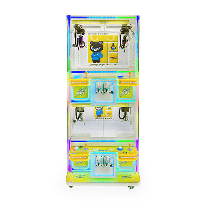 COOL BEAR LUXURY 4-PLAYER MINI CLAW MACHINE (FOURTH GENERATION)
